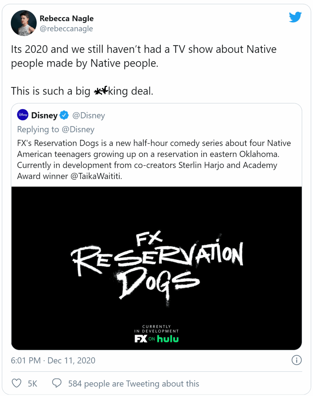 'Reservation Dogs,' A TV Show About Native Americans Written by ...