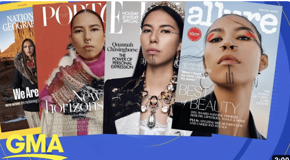 Native American Models and Their Role In Modern Fashion - PowWows.com