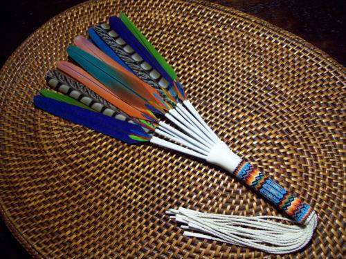 Peyote Fans Ceremonial