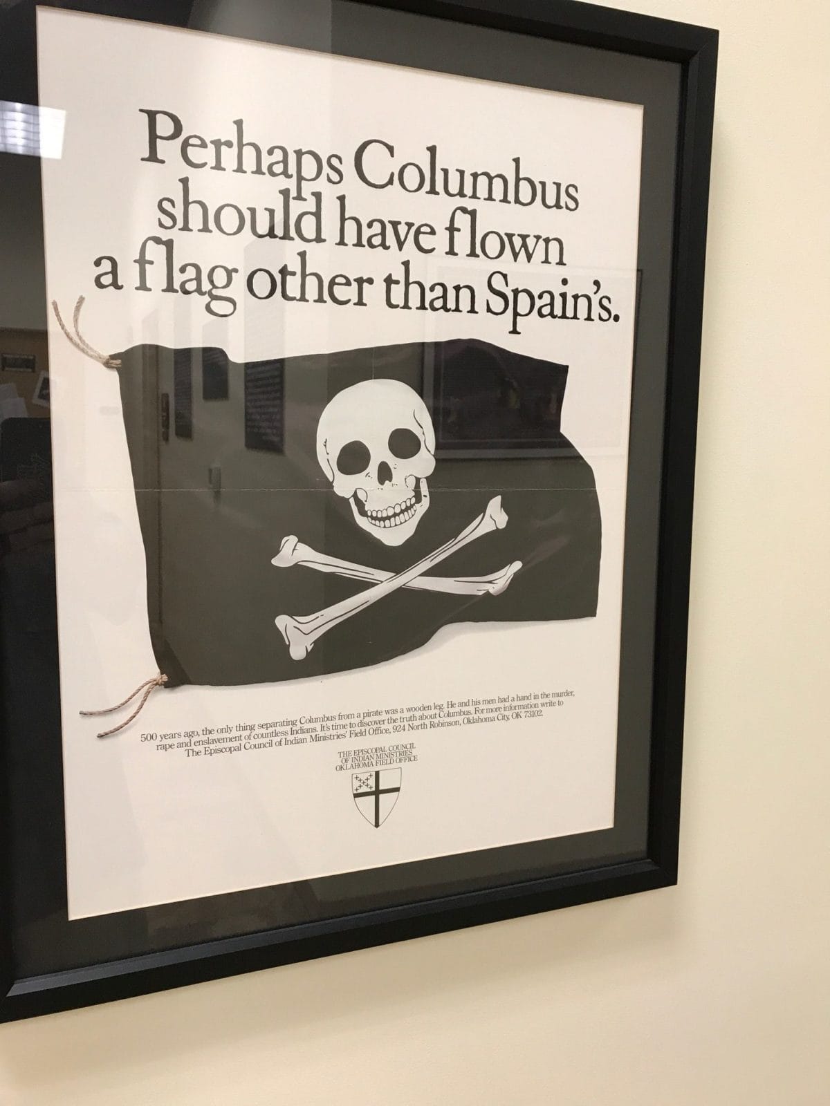Columbus Posters - "Like any good tourist, Columbus brought home a few ...