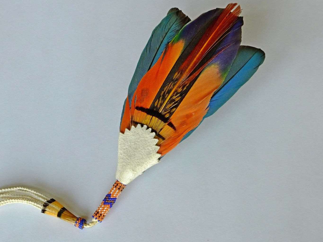 Native American Beaded Fans