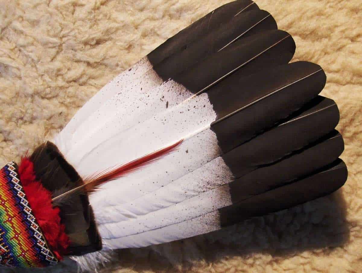 Native American Beaded Fans