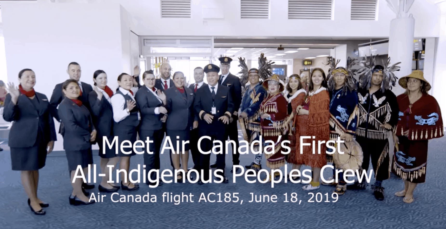 Meet Air Canada's First All Indigenous Crew - PowWows.com