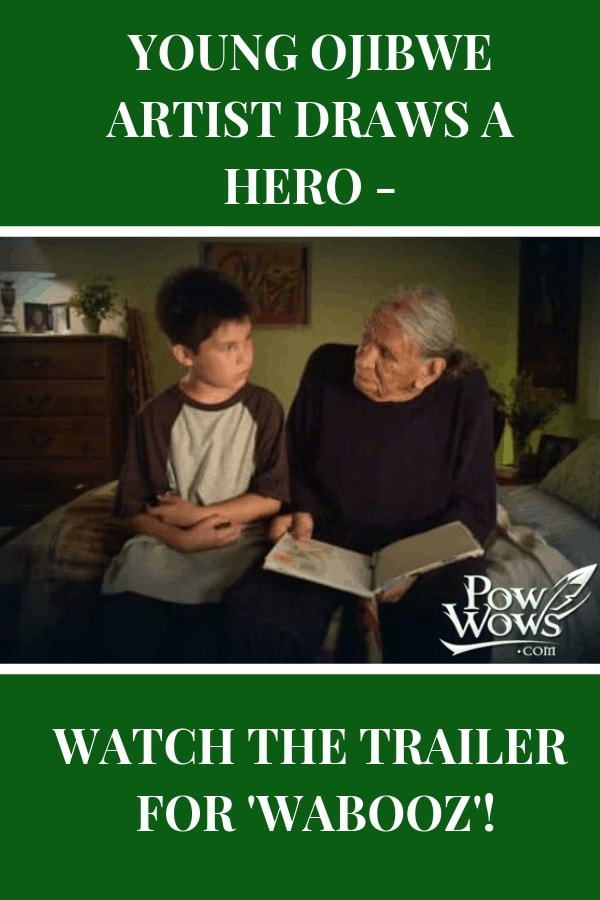 Young Ojibwe Artist Draws a Hero - Watch the Trailer for 'Wabooz ...