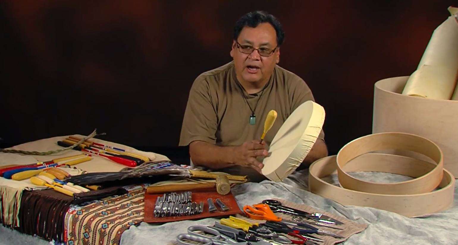 Learn the Art of Drum Making with Shawn Littlebear - PowWows.com