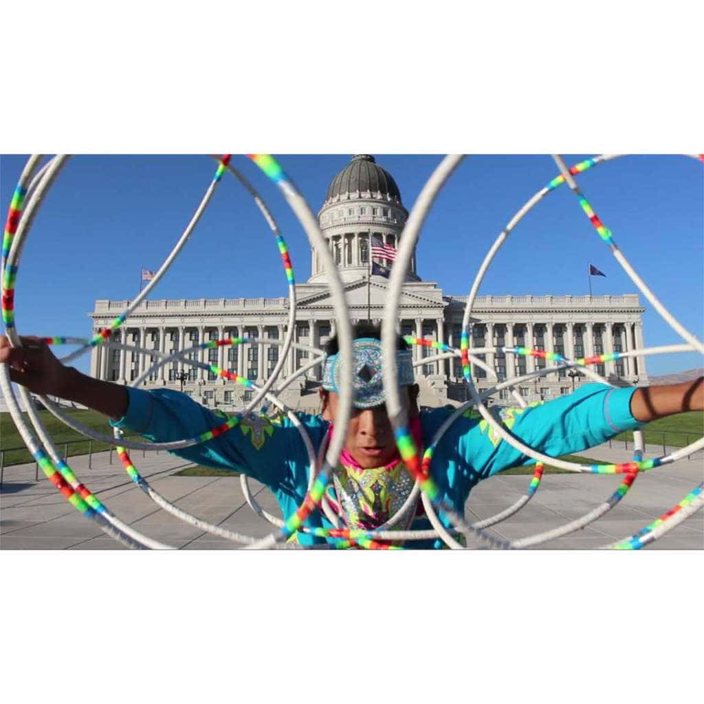Watch This! Hoop Dancer's Fancy Footwork Across Utah - PowWows.com