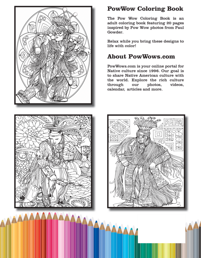 Pow Wow Coloring Book Volume 3 - Pow Wow Photos - PowWows.com