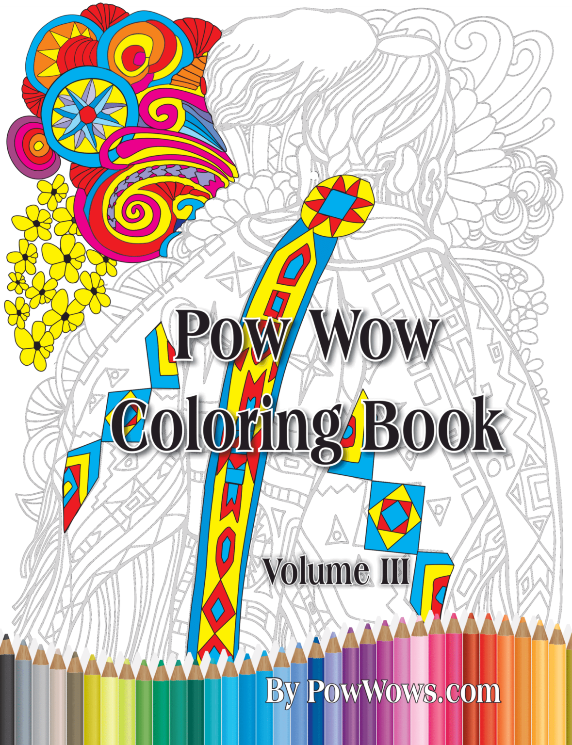 Pow Wow Coloring Book Volume 3 - Pow Wow Photos - PowWows.com